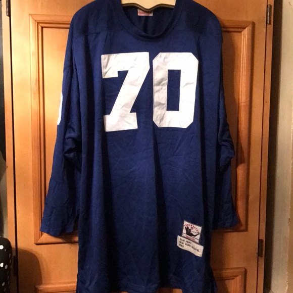 Mitchell & Ness | Shirts | Mitchell Ness Ny Giants Sz56 Sam Huff Jersey ...